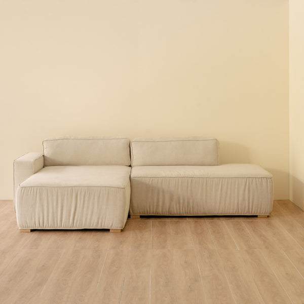 Sofá en L Arena – La Carpintería con Amor S.A.S